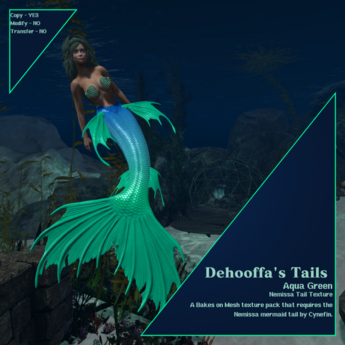 Second Life Marketplace - DT - Nemissa ~ Aqua-Verdant Pack